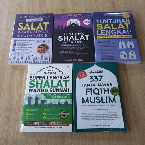 Jual PAKET 5 BUKU TUNTUNAN LENGKAP SALAT WAJIB, SUNAH DOA, DAN ZIKIR TUNTUN - Jakarta Selatan ...