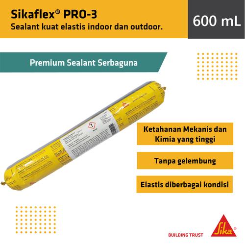 Promo Sika Sikaflex PRO 3 sealant sosis sausage celah serbaguna 600ml ...