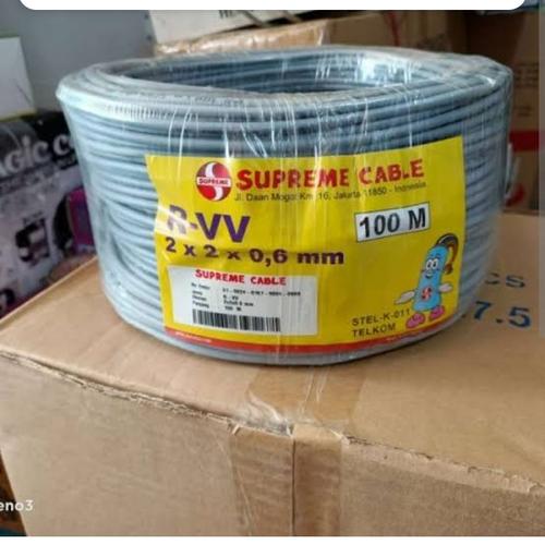 Jual Kabel Telpon Isi 4 Supreme @100mtr/Rol - Jakarta Pusat - RL ...