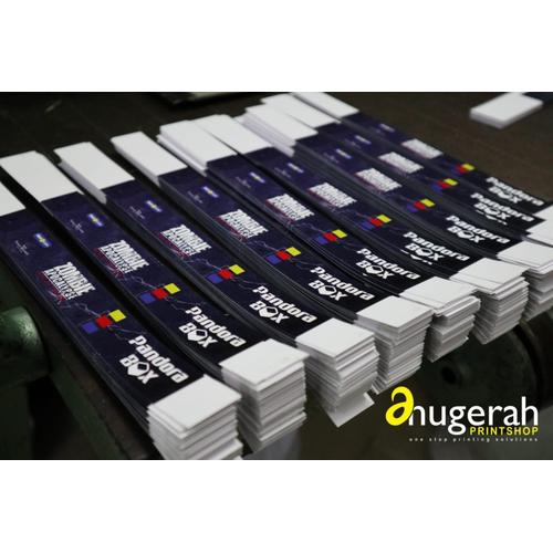 Jual Cetak Gelang Entry - Wristband Wahana Wisata Konser Art Paper ...