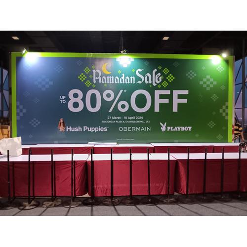 Jual Backdrop Gate Event Custom Murah Surabaya / Event Backdrop Gapura ...