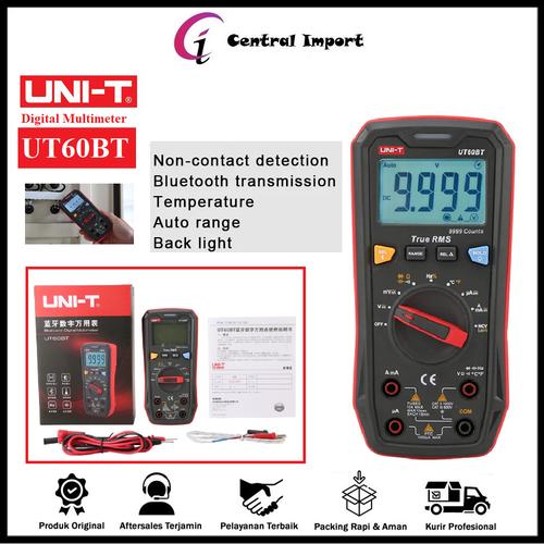 Jual UNI-T UT60BT BlueTooth True RMS Digital Multimeter with NCV - Multimeter Digital BlueTooth ...