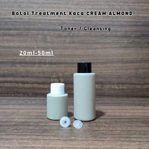 Jual Botol Cleanser Kaca Cream 20ml 50ml Botol Refill Kosmetik Serum ...