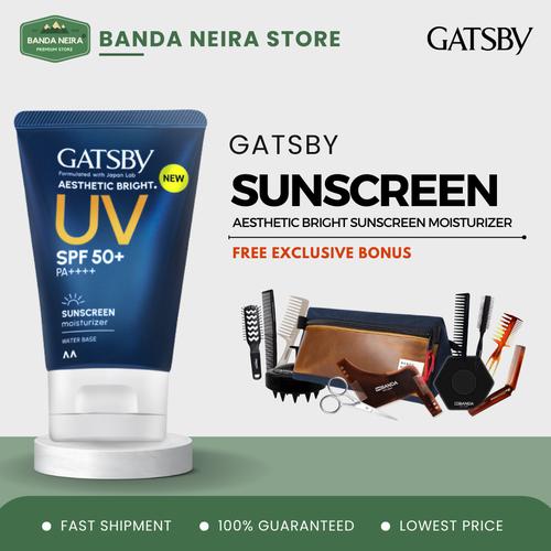 Jual GATSBY Aesthetic Bright Sunscreen Moisturizer / SPF 50+ PA ...