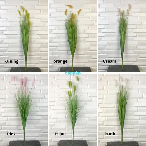 Jual Tanaman Artificial Bunga Ilalang Variasi Warna Dekorasi Hiasan ...
