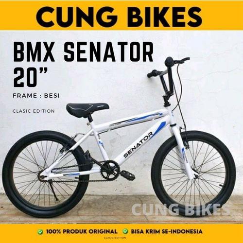 Jual Sepeda BMX SENATOR Classic UKURAN 20 Inch Untuk remaja usia 7 ...