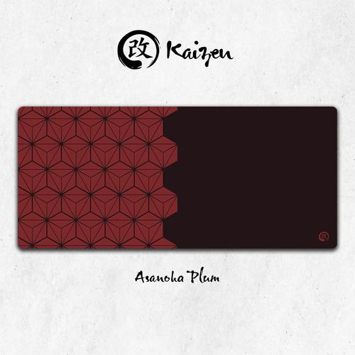 Jual Deskmat Mousepad Asanoha Plum V2 by Kaizen Secret Scroll - 700x300x2mm - Kab. Tangerang ...