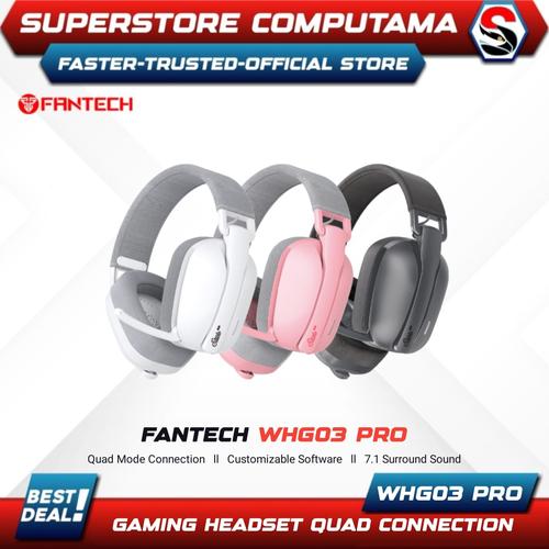 Promo Fantech STUDIO PRO WHG03 MultiPlatform Wireless Headset Gaming 7. ...