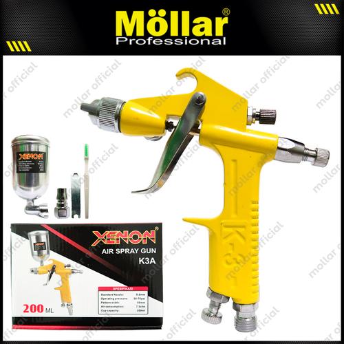 Promo XENON K3A Air Spray Gun Tabung Atas Alat Semprotan Cat Kompresor ...