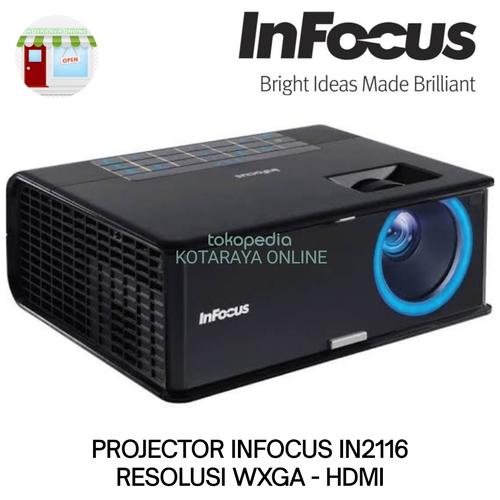 Jual PROYEKTOR INFOCUS IN-2116 3000 ANSI LUMENS HDMI DLP PROJECTOR ...