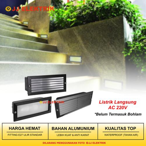 Jual Lampu Tangga E27 Dinding Step Light Fitting E27 Tanam Outdoor ...