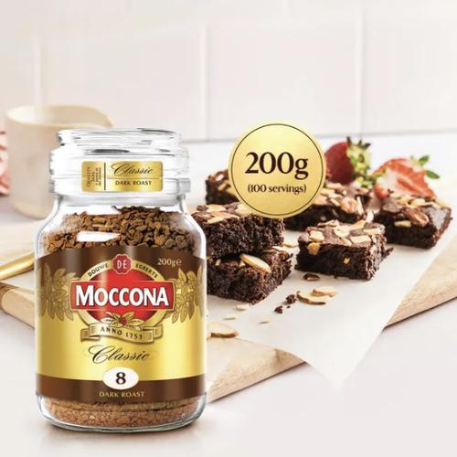 Jual Kopi Moccona Classic Dark Roast Intensity 8 Freeze Dried Coffee ...