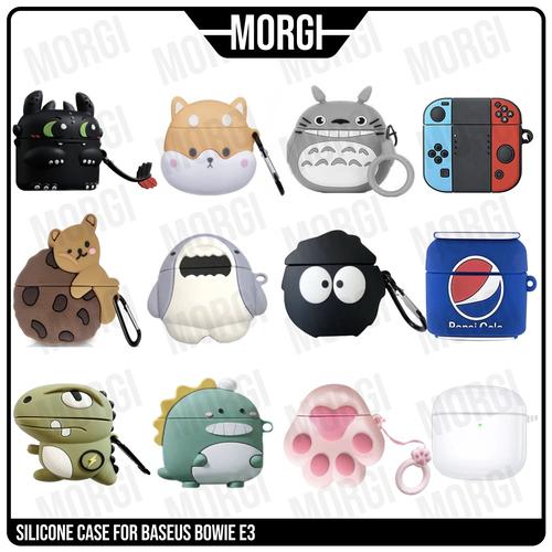 Jual Case Baseus E3 Casing Silicone Bowie Encok Silikon TWS Karakter ...