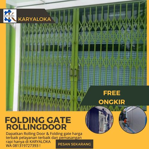Jual folding gate rolling door pintu besi 02 - Kab. Tangerang - Rolling ...