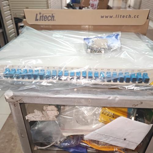 Jual OTB 24 CORE RACKMOUNT LITECH LENGKAP ADAPTER DAN PIGTAIL SC UPC ...