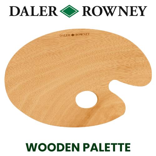 Jual Daler Rowney Wooden Palette Palet Kayu Pencampuran Warna - REC ...
