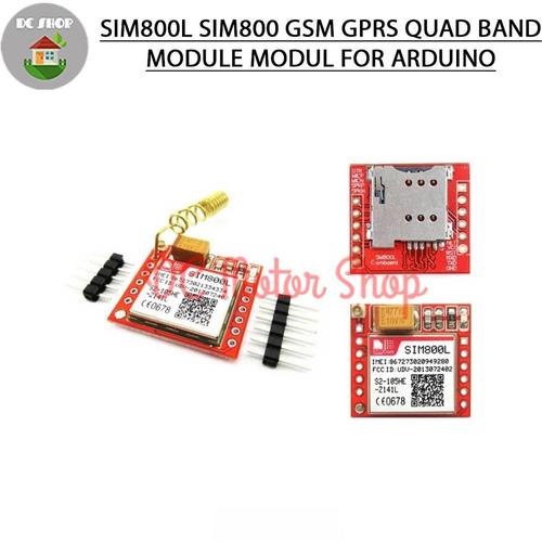 Jual SIM800L SIM800 GSM GPRS QUAD BAND MODULE MODUL FOR ARDUINO - Kota Surabaya - Store JKT09 ...