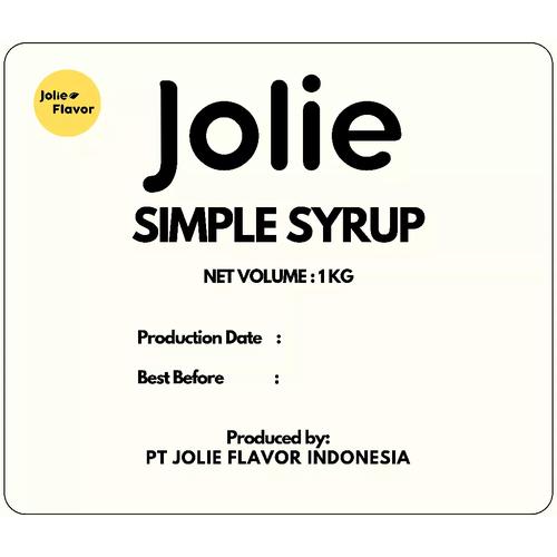 Jual Simple Syrup / Gula Cair 1Kg - Jakarta Utara - Jolie Flavor ...