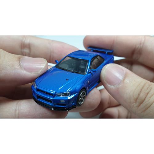 Jual Nissan Skyline GT-R R34 Bayside Blue Biru Mini GT - Kab. Tangerang ...