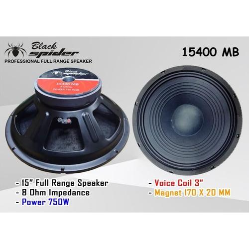 Jual Speaker BLACK SPIDER 15400 15inch BLACKSPIDER Coil 3" Original ...