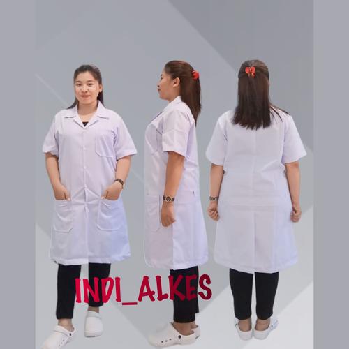 Jual Baju Laboratorium Lengan Pendek / Baju lab / Baju praktek Bisa ...