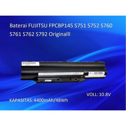 Jual Baterai FUJITSU FPCBP145 S751 S752 S760 S761 S762 S792 Originalll ...