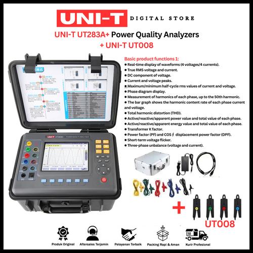 Jual UNI-T UT283A+ Power Quality Analyzer - Penganalisis Kualitas Daya ...