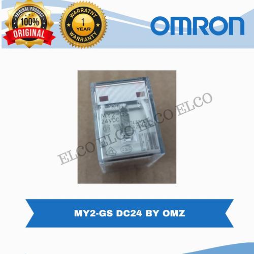 Jual RELAY OMRON MY2-GS DC24 BY OMZ - Kab. Bandung - ELCO PARTS | Tokopedia