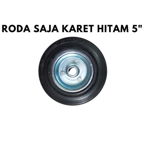 Jual Roda Trolley 5" inch Only Roda Pu Saja Karet Roli Troli Etalase ...