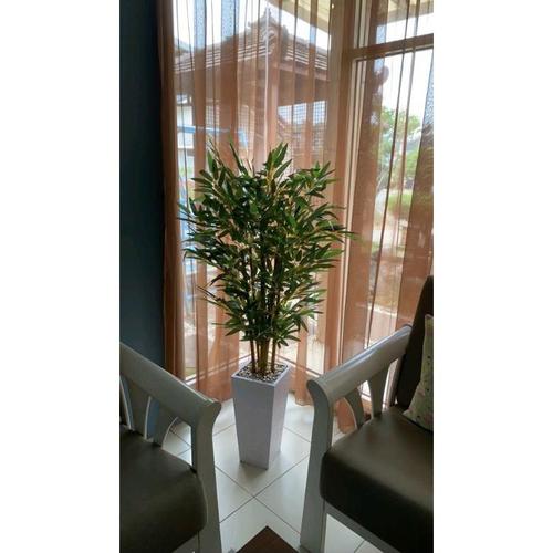 Jual pohon bambu artificial 120cm- bambu plastik- pohon bambu hijau ...
