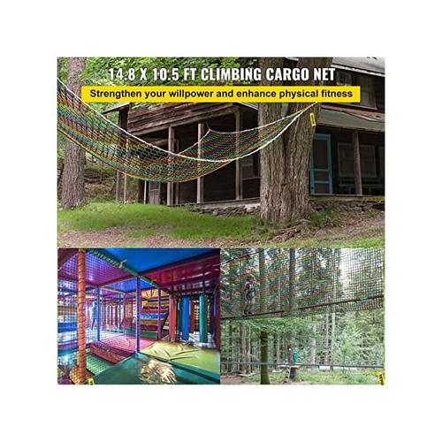 Jual Vevor Climbing Cargo Net 14.8 X 10.5 Ft Playground Climbing Cargo ...