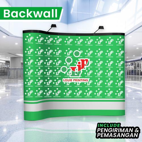 Jual Louie Printing - Cetak Sticker Dinding Backdrop Backwall Straight ...