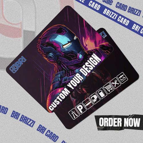 Jual BRI Brizzi Card Custom Print 1 / 2 Sisi Kartu EToll Print - 1 SISI ...