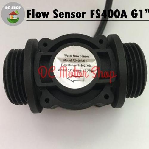 Jual Flow sensor 1” 1 inch 1Inchi FS400A Totalizer / water flow sensor ...