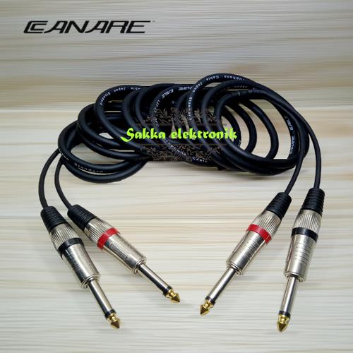 Jual Kabel dual jack akai mono / kabel jack dual akai to dual akai ...