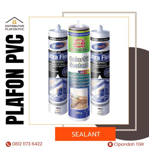 Jual Sealant Plafon PVC WPC Wallpanel - Coklat Muda - Kota Tangerang ...