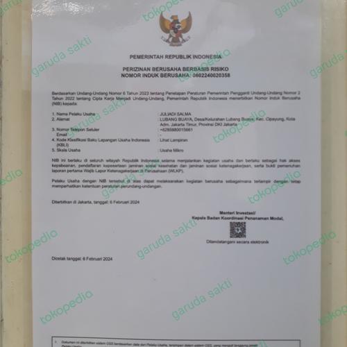 Jual Garuda Sakti Production - Jakarta Timur - garuda sakti production ...