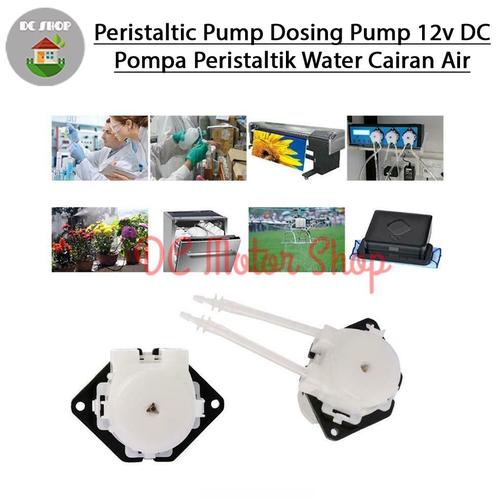 Jual Peristaltic Pump Dosing Pump 12v DC Pompa Peristaltik Water Liquid Air - Jakarta Barat ...