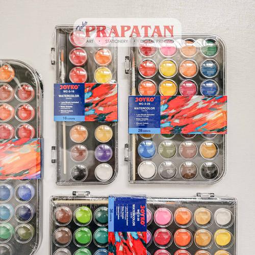 Jual Joyko Watercolor Block WC-3-16/28 Warna / Cat Air - Jakarta Timur ...