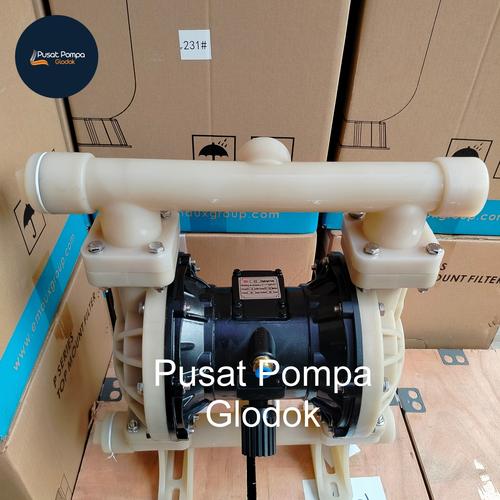 Jual Pompa Diaphragm QBK/QBY 40 AODD 1.5 inch (Body Polyproplylene /PP ...
