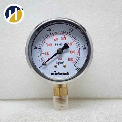 Jual 250KG PRESSURE GAUGE WIEBROCK 2.5" INCH SS RAKET - 600kg - Jakarta ...