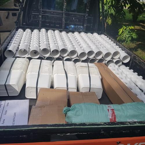 Jual Paket 4 Tower Pipa Hidroponik Vertikal Vertikultur 120 Lubang ...