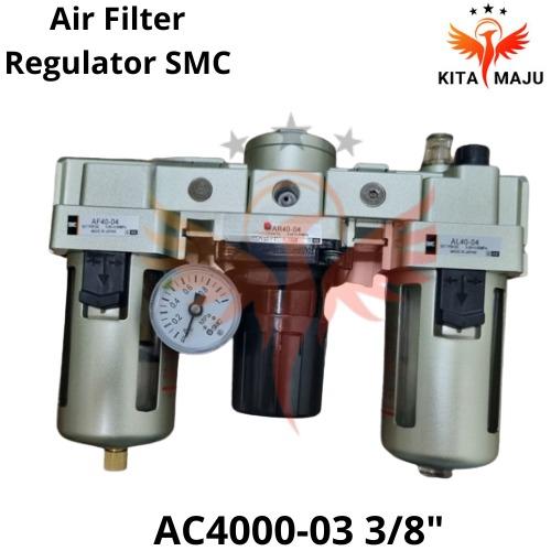 Jual Air Filter Regulator Lubricator SMC AC4000-03 3/8 inch - Jakarta ...