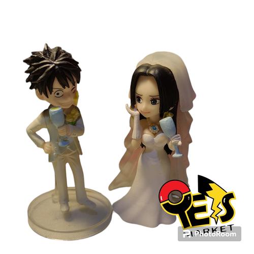 Jual Luffy & Boa Hancock Wedding One Piece Figure - Kota Tangerang ...
