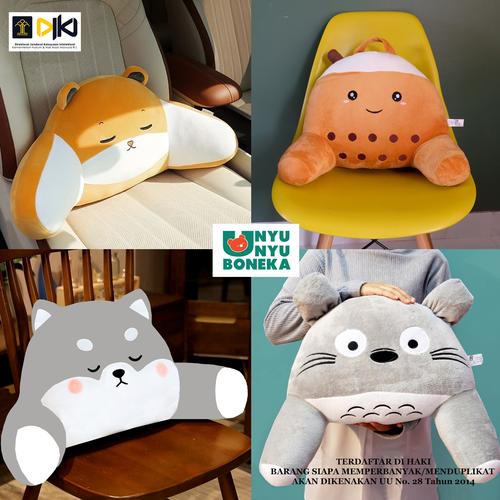 Jual Bantal Punggung sandaran Mobil kursi kantor boneka totoro cat kado ...