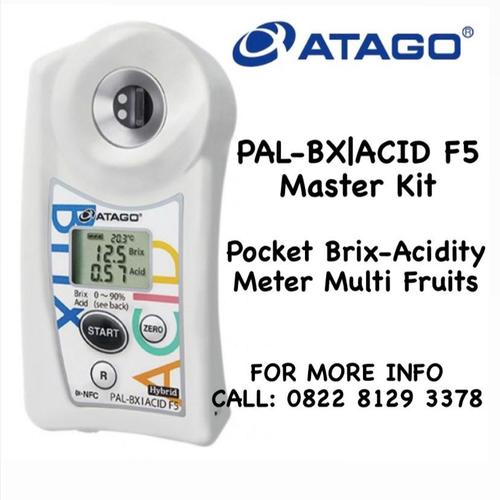 Jual Refractometer Buah-Buahan ATAGO PAL-BX/ACID F5 Master Kit Brix ...