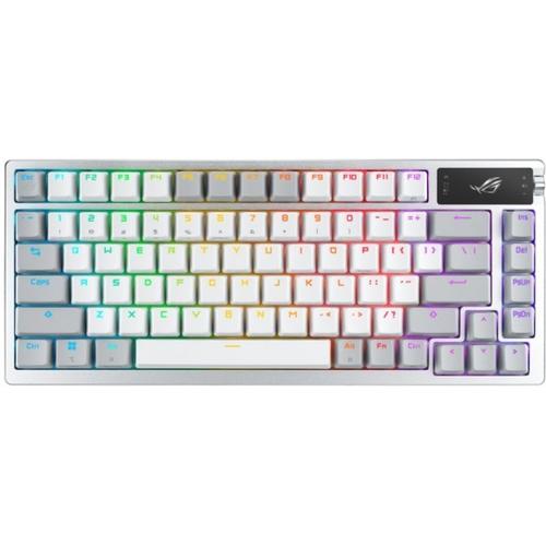 Promo ASUS ROG AZOTH MOONLIGHT WHITE NX STORM WIRELESS GAMING KEYBOARD ...