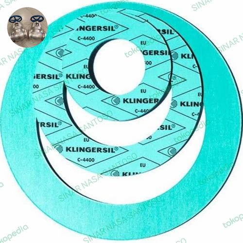 Jual Gasket klingersil C-4400 ukuran 1" inch dn25 RF tebal 3mm - Jakarta Barat - SINAR NASA ...