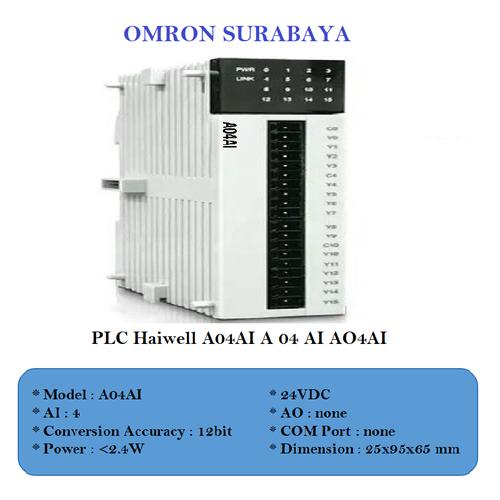 Jual PLC Haiwell A04AO A 04 AO AO4AO ORIGINAL - Kota Surabaya - Omron ...
