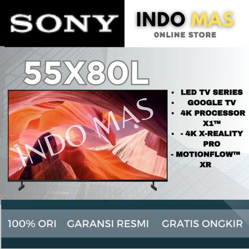 Jual SONY KD-55X80L Bravia X80L 4K Ultra HD HDR Google TV 55" - Jakarta ...